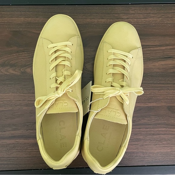 Clae | Shoes | Clae Bradley Pale Banana Nubuck Rare And Discontinued ...